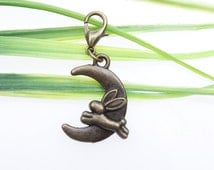 Popular items for rabbit in the moon on Etsy