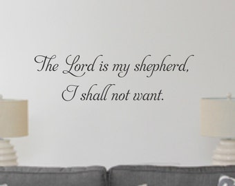 I shall not want | Etsy