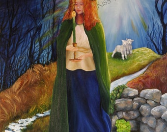 Popular items for goddess brigid on Etsy