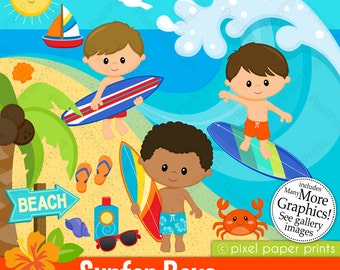 Baby Bear Clip Art and Digital Paper Set by pixelpaperprints