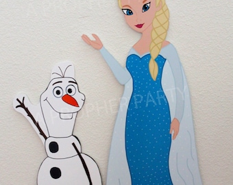 Frozen - Frozen Party - Frozen Decor - Frozen Props - Frozen Character ...