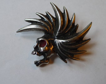 Popular items for mohawk skull on Etsy