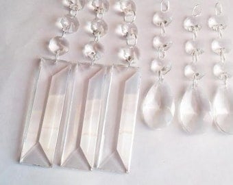 Rectangle crystal | Etsy