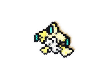 385 Jirachi | Perler bead art, Perler patterns, Pixel pattern