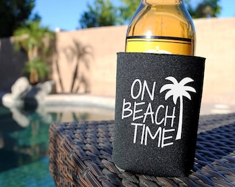 Beach koozie | Etsy