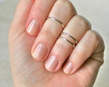 Popular items for midi ring set on Etsy