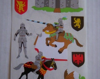 Popular items for knight sticker on Etsy