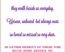 Popular items for in memory poem on Etsy