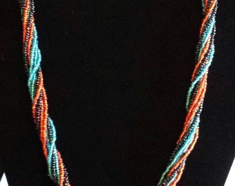 Popular items for multi strand seed bead necklace on Etsy