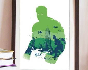 Hulk poster | Etsy