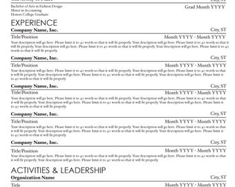 Popular items for resume monogram on Etsy