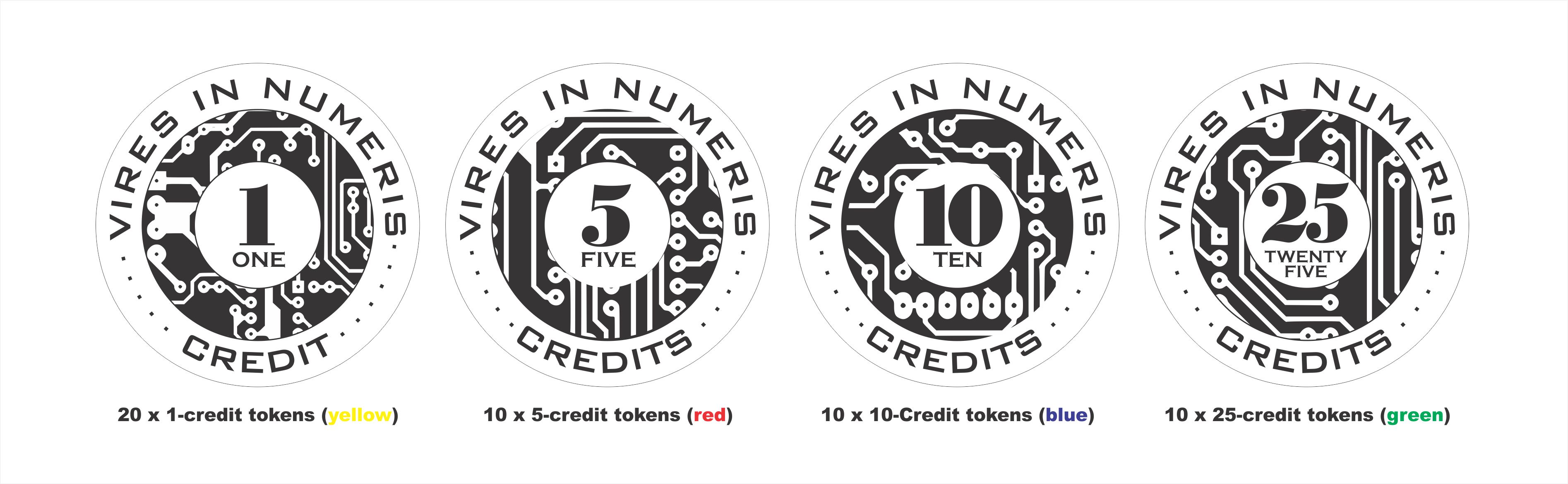 Acrylic Credit Tokens | Android: Netrunner | BoardGameGeek