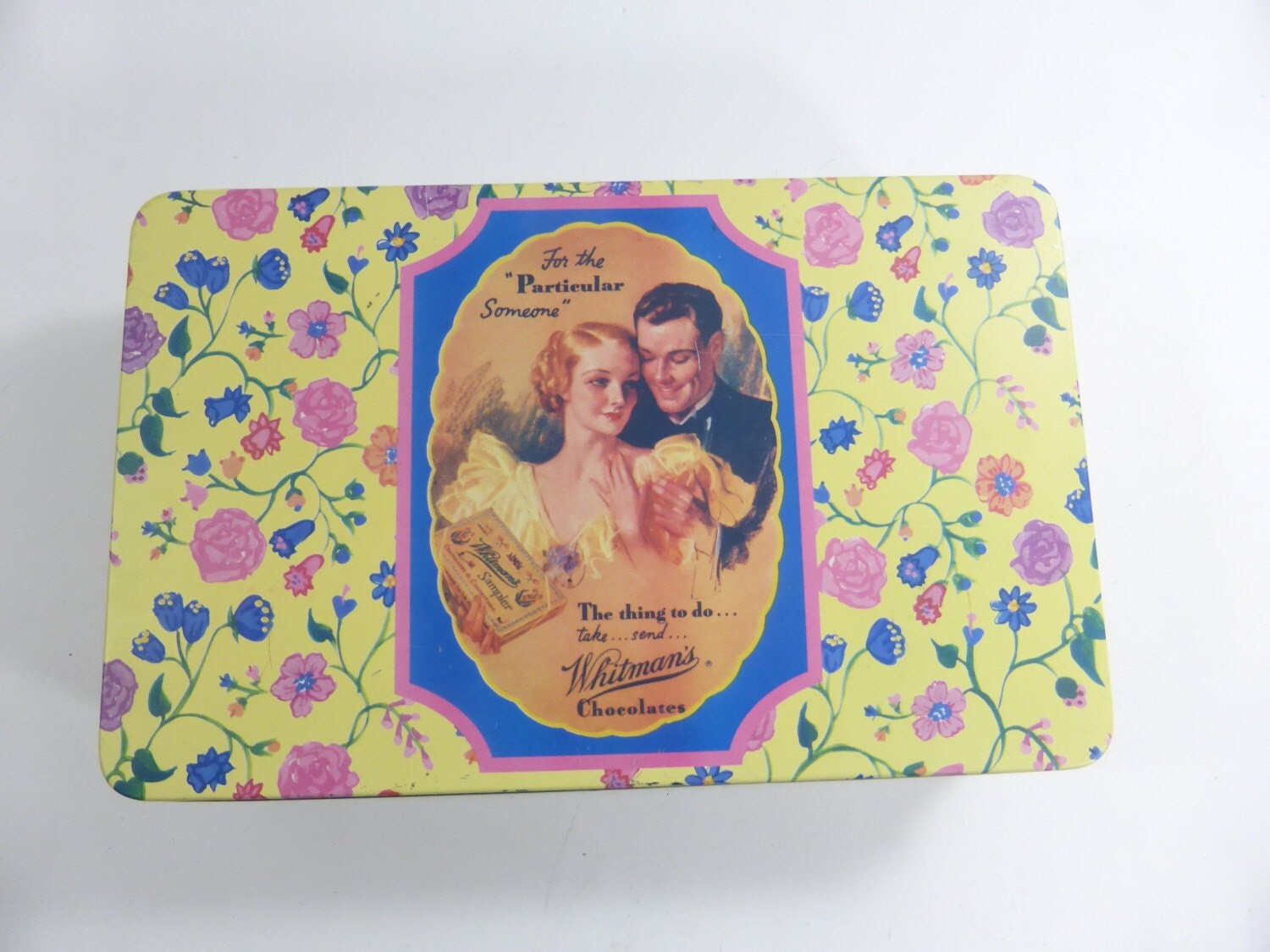 Vintage Whitman’s Chocolates Candy Tin – For the Particular Someone ...