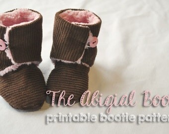 Baby bootie pattern | Etsy