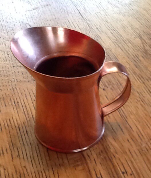 Small Copper Cream Pitcher – Haute Juice