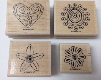 Stampin Up Dotted Stamp Set