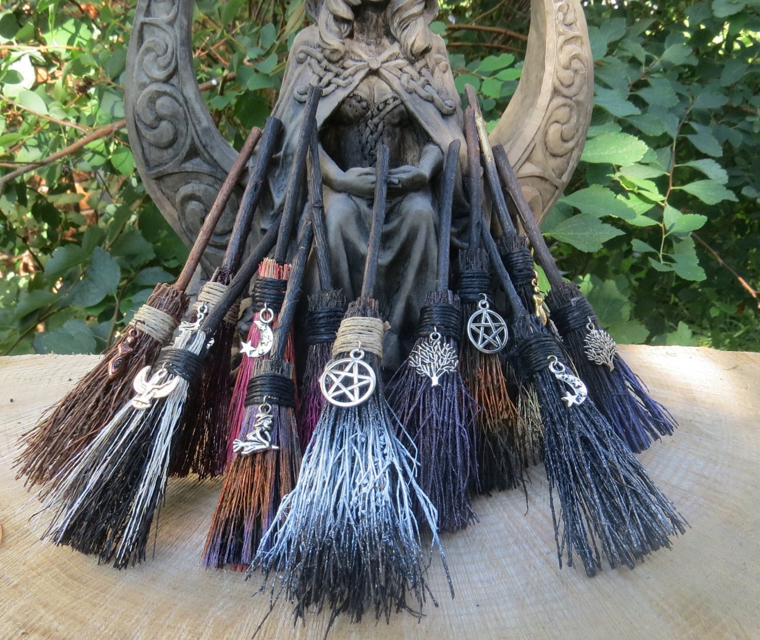 MINI Witches Broom for Travelling ProtectionMini Broom