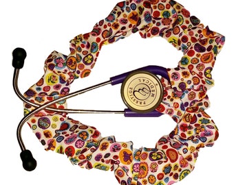 Flowery Print Stethoscope Cover - Great Gift for Nurses, Doctors, PA ...