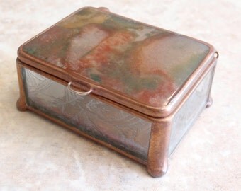Popular items for copper trinket box on Etsy