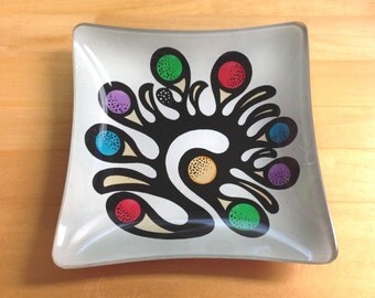 Popular items for funky dishes on Etsy