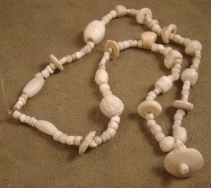 Ancient Indus Valley Shell Beads-1 by myperfectbeads on Etsy