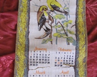 Retro calendar | Etsy