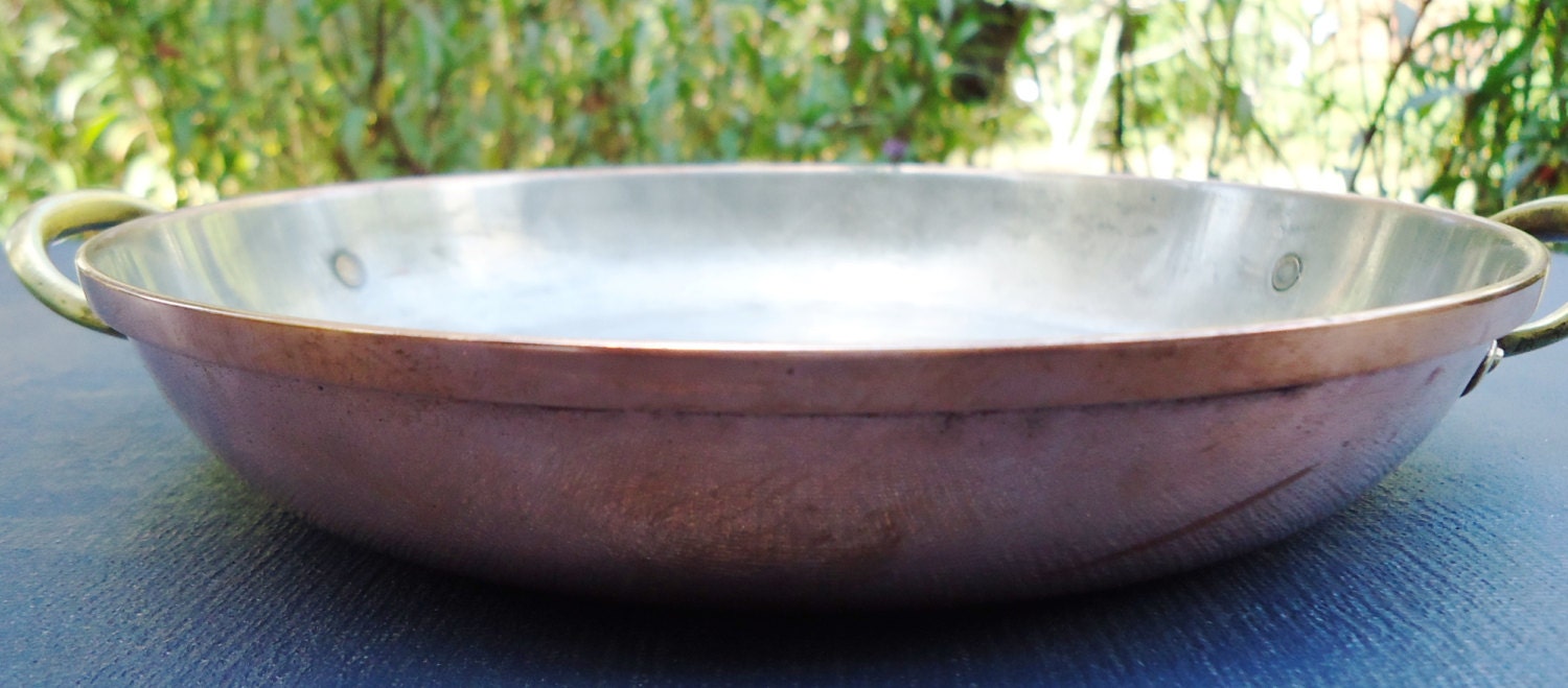 8″ Round Copper Tagus Portugal Au Gratin Pan – Haute Juice