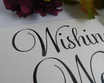 Wishing well sign | Etsy