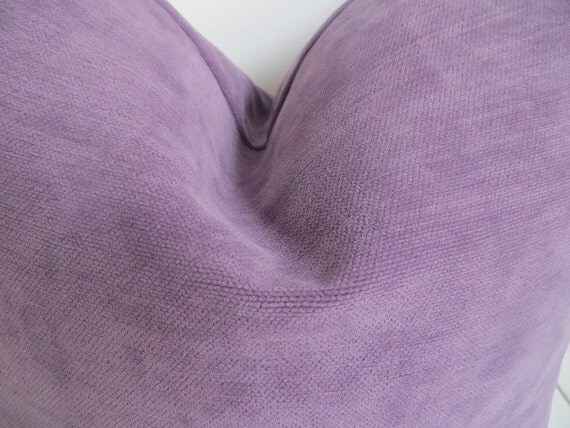 Solid Violeta Decorative Pillows Solid Purple Pillow