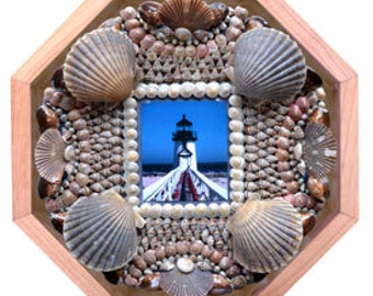 Octagon shadow box | Etsy