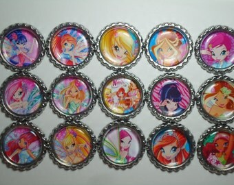 Popular items for winx club fairies on Etsy