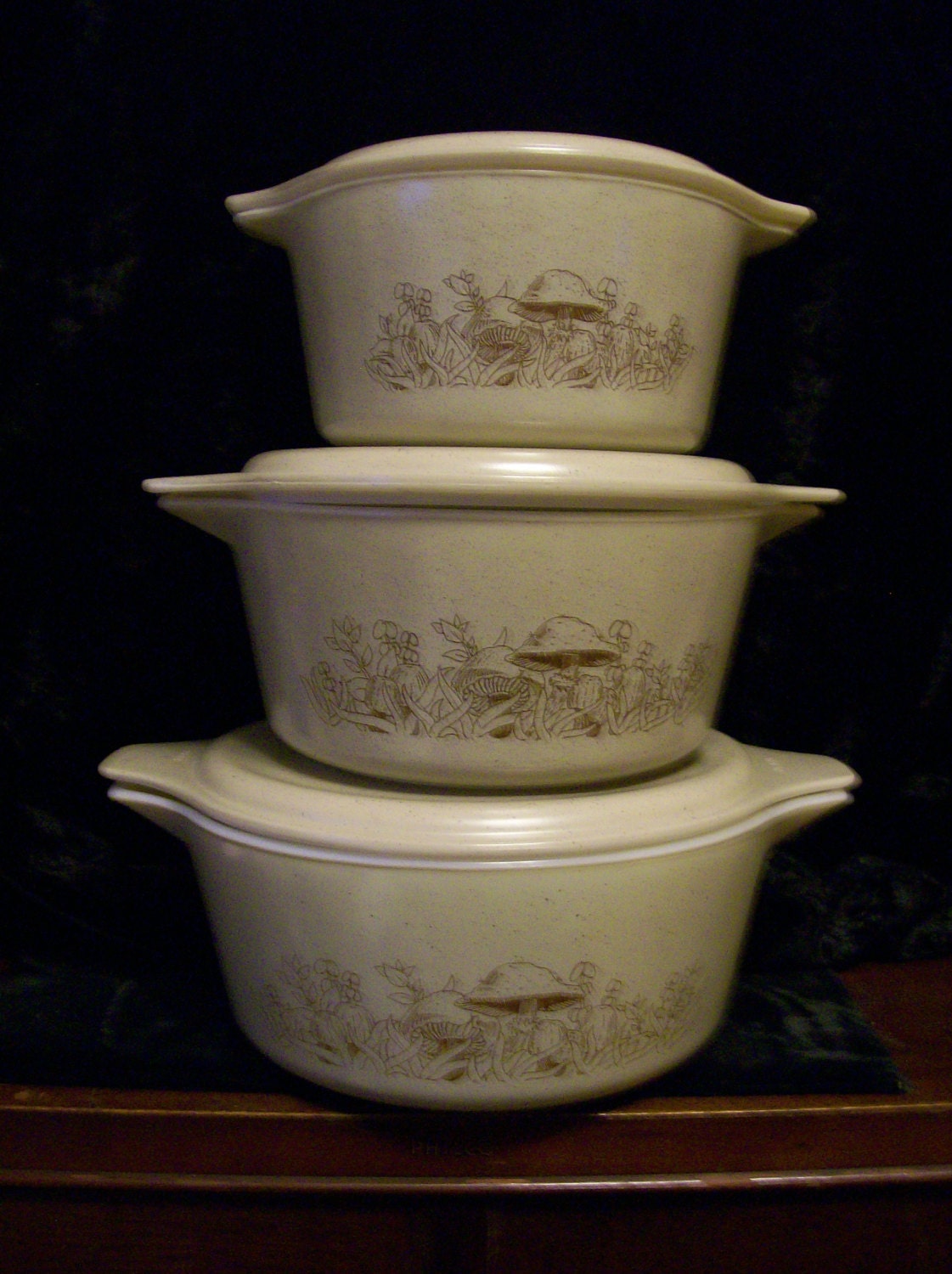 Pyrex Casseroles Forest Fancies Set of 3 With Lids – Haute Juice