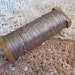 Metal Thread Antique French Early Century Silver 1 Thin Ply
