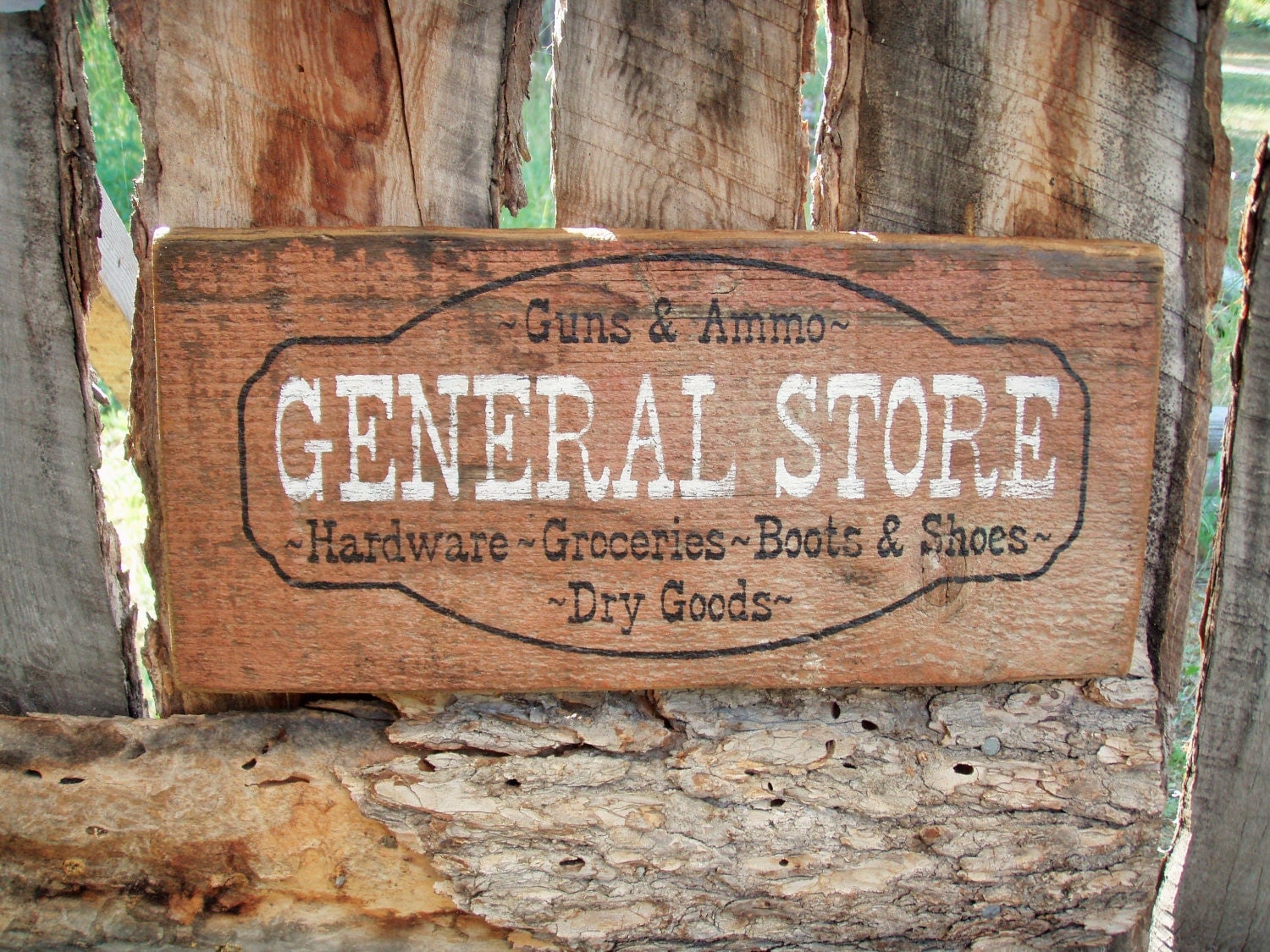 Antique General Store Signs