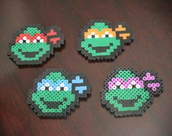 Teenage Mutant Ninja Turtles Perler Bead Art