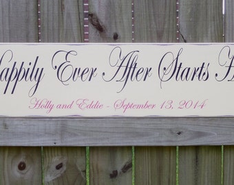 Items similar to PERSONALIZED - Important Date Sign, Wedding Gift ...