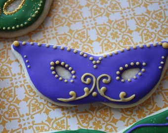 Popular items for masquerade cookies on Etsy