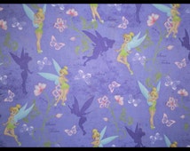 Popular items for tinkerbell fabric on Etsy