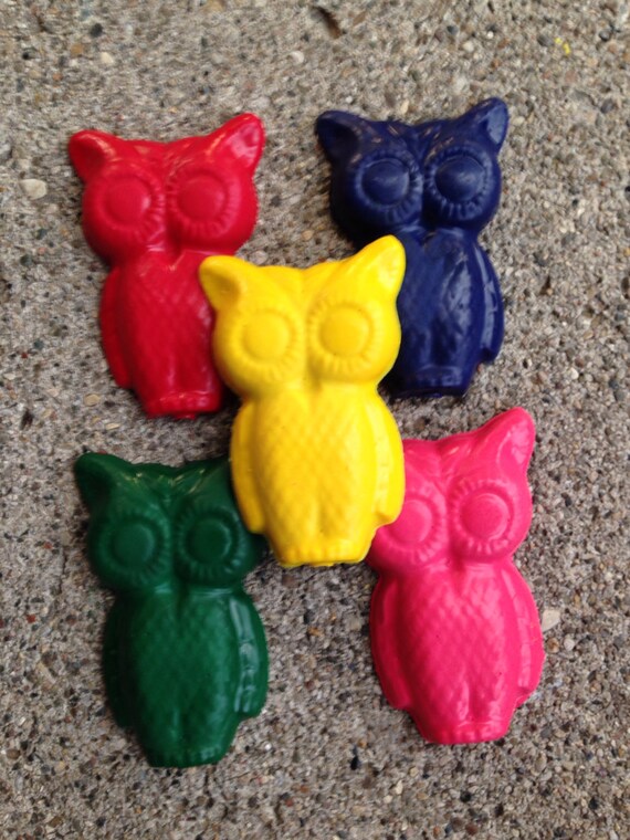 Owl Crayons
