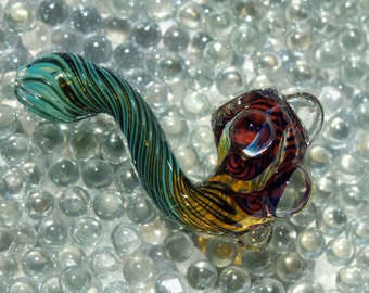 Sherlock inside out color changing glass pipe AMERICAN made