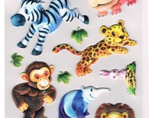 Unique zoo stickers related items | Etsy