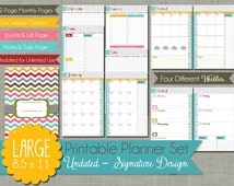 Unique daily planner printable related items | Etsy