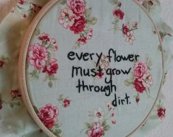 Popular items for word embroidery on Etsy