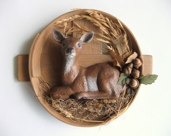 Popular items for deer wall hanging on Etsy