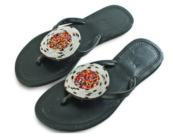 Maasai Beaded Sandals