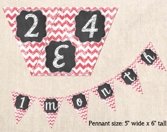 Chalkboard Birthday Banner Printable Happy Birthday Banner