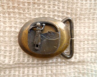 Golf belt buckle | Etsy