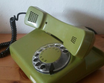 Téléphone à cadran vintage | Etsy