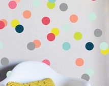 Popular items for dots wall decal on Etsy