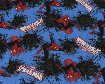 Spiderman fabric | Etsy
